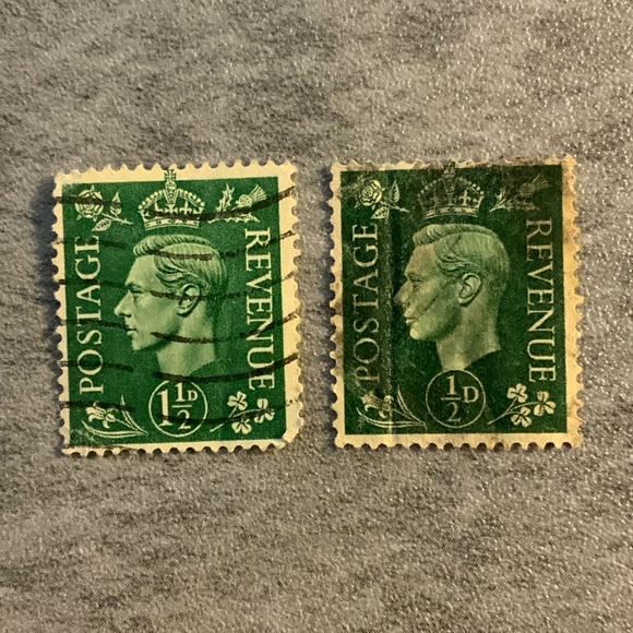 USPS | Other | Rare 95s King George Vi Stamps Bundle | Poshmark